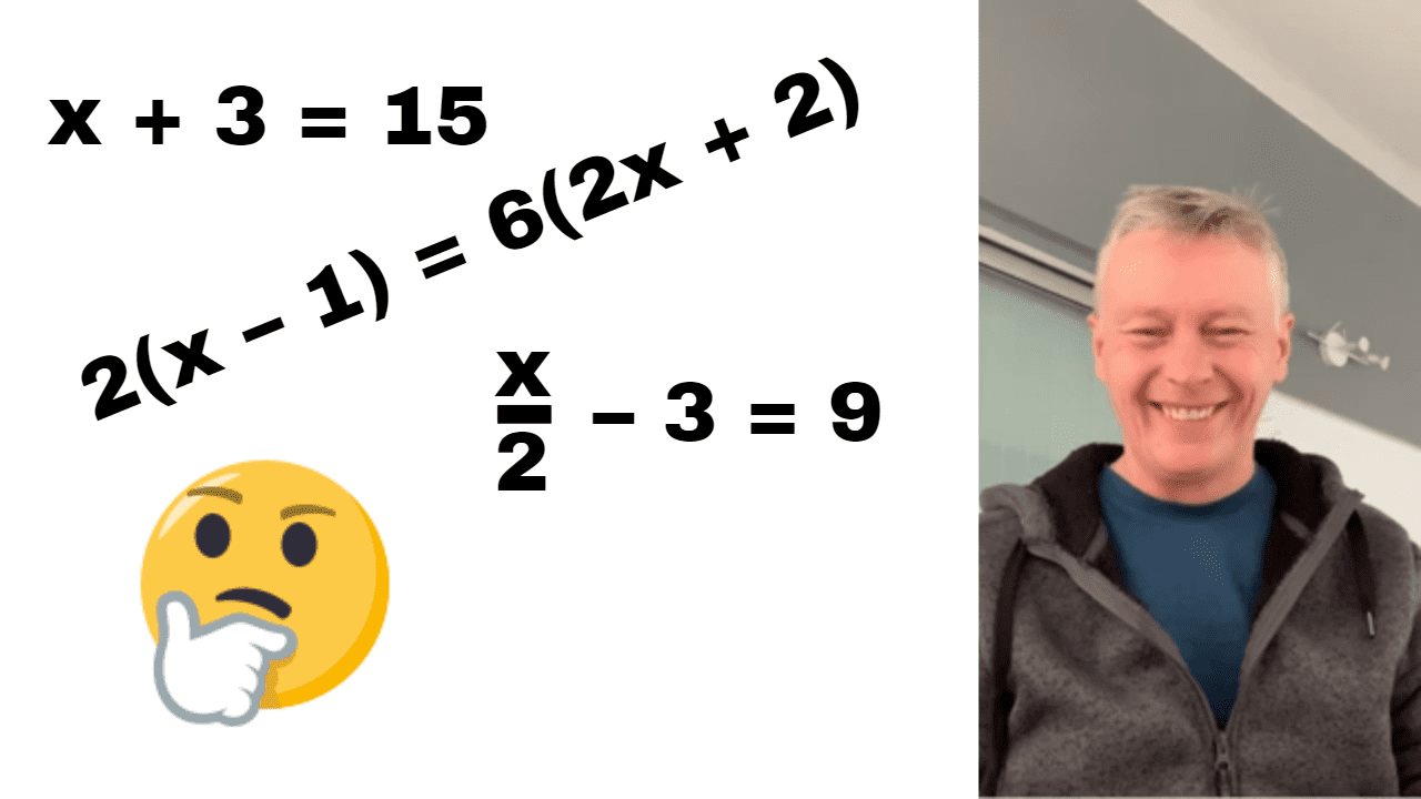 3 Minute Maths GCSE Maths Solving Equations